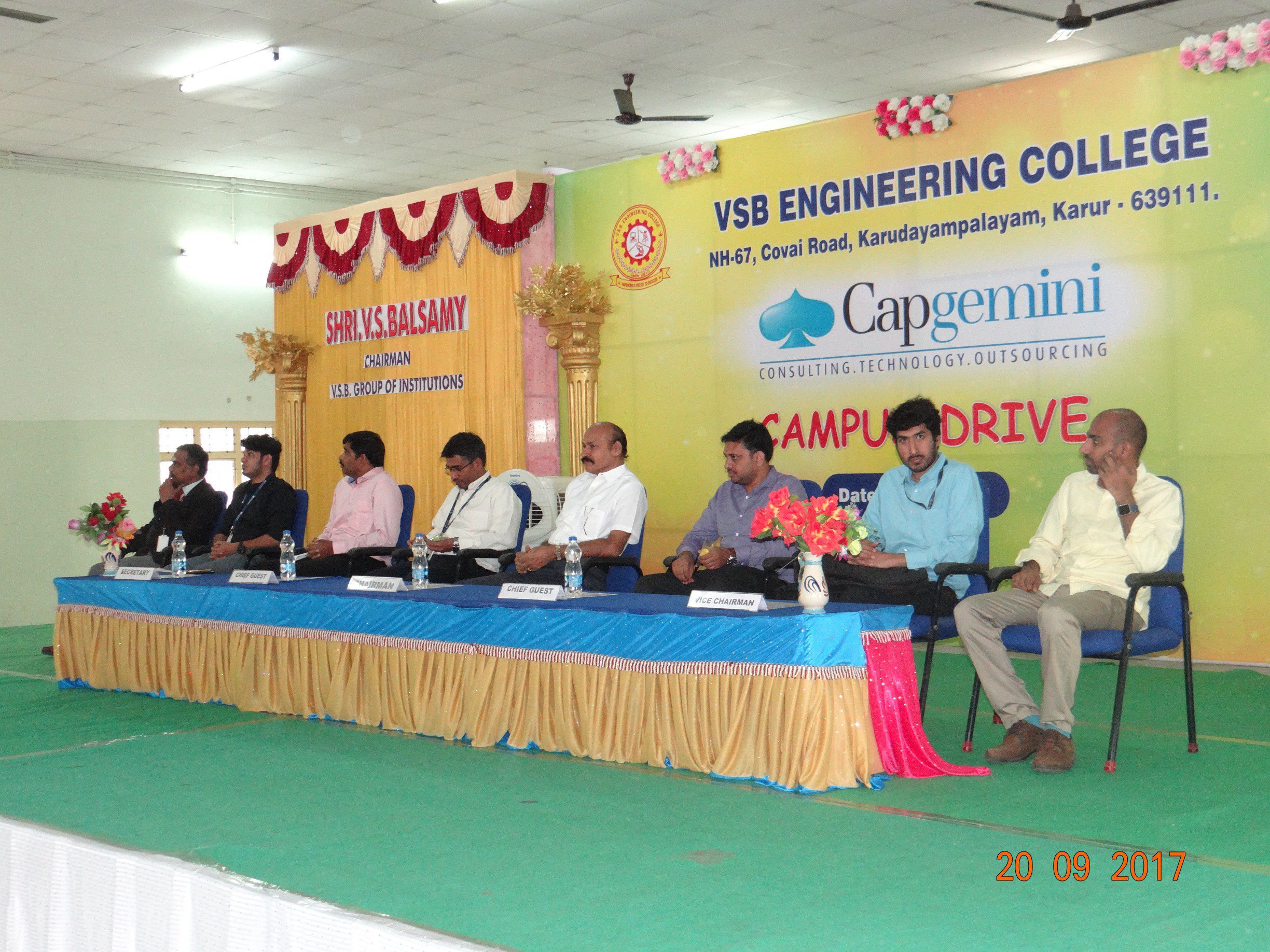 Placements - VSB Engineering College Karur